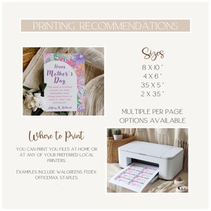 LDS Mother's Day Quote Card, LDS Mother's Day Handout, Mother's Day ...