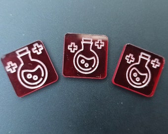 Super Realistic Poison Token Green Token Green Crystal - Etsy