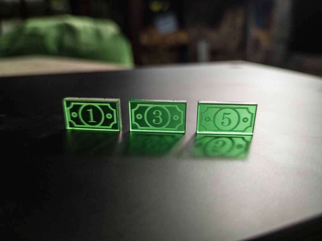 Money Tokens, Currency Tokens, Dollar Tokens, Panamax Tokens, Gold ...