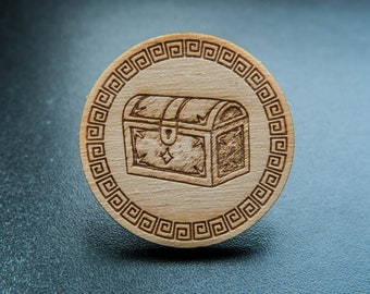 Treasure Game Token - Etsy
