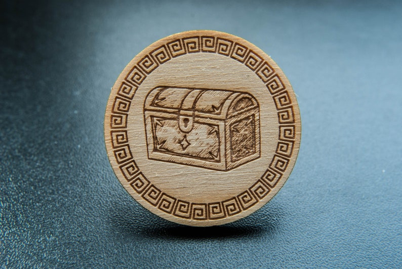 RPG Fantasy Treasure Chest Token Board Game - Etsy