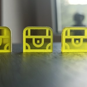 Treasure Tokens, Gold Tokens, Chest Tokens, Money Tokens, Board Game ...