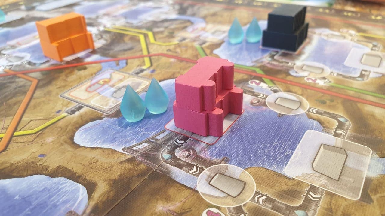 Water token, water tokens, board game token, barrage token, dune token ...