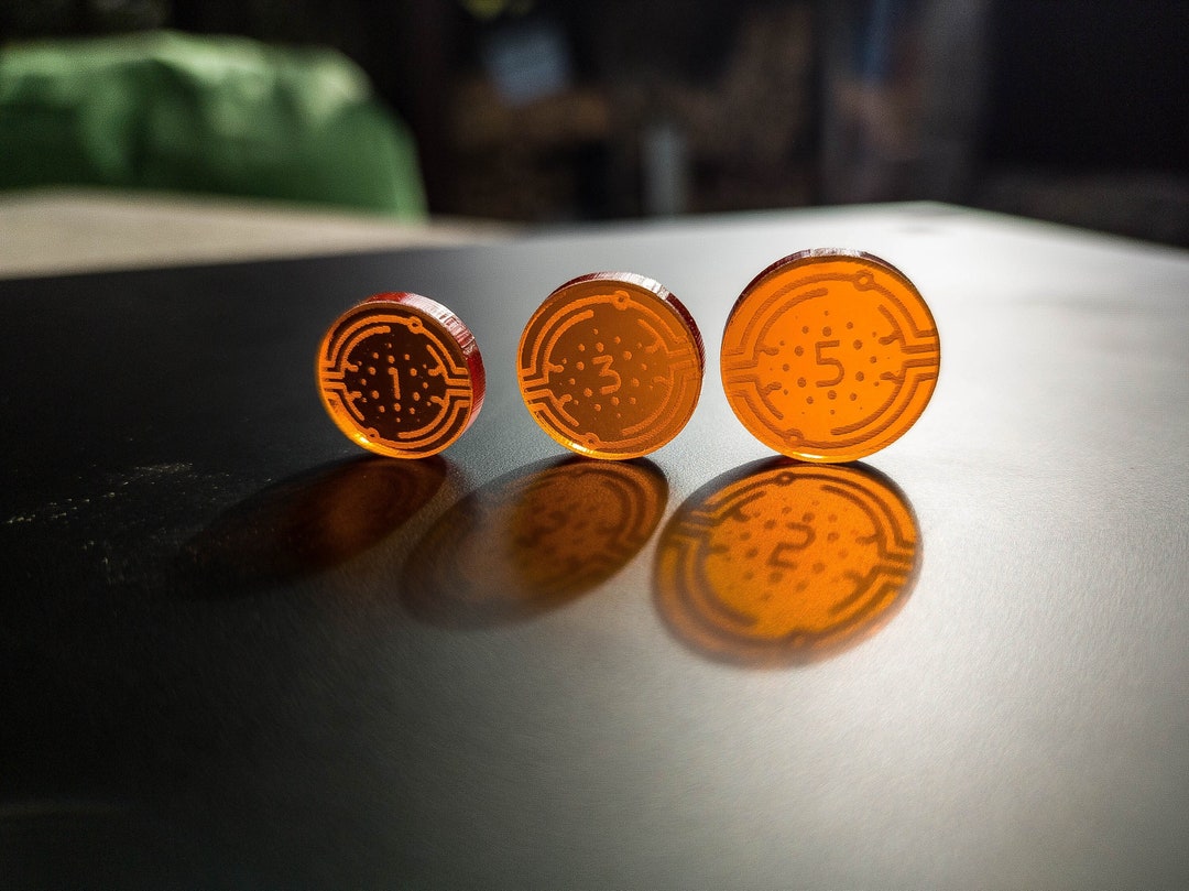 Dune Coin Tokens, Currency Tokens, Spice Tokens, Money Tokens, Board ...