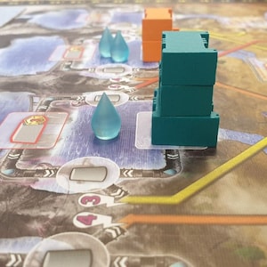 Water Token, Water Tokens, Board Game Token, Barrage Token, Dune Token ...