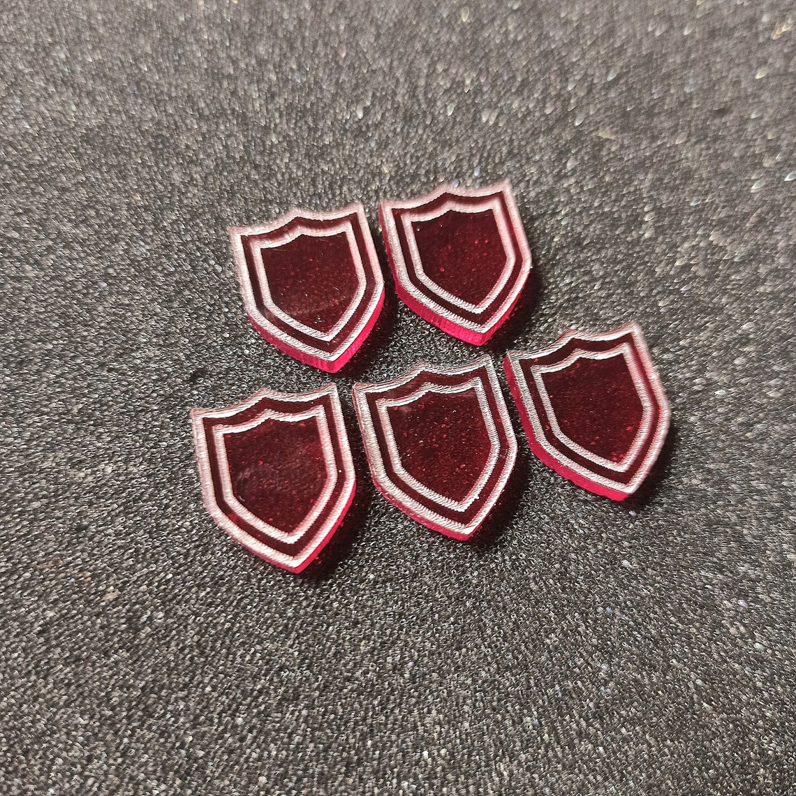 Shield Tokens, Defense Tokens, Block Tokens, Board Game Token, Resource ...
