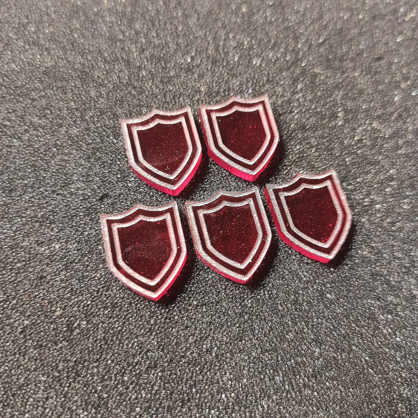 Shield Tokens, Defense Tokens, Block Tokens, Board Game Token, Resource ...