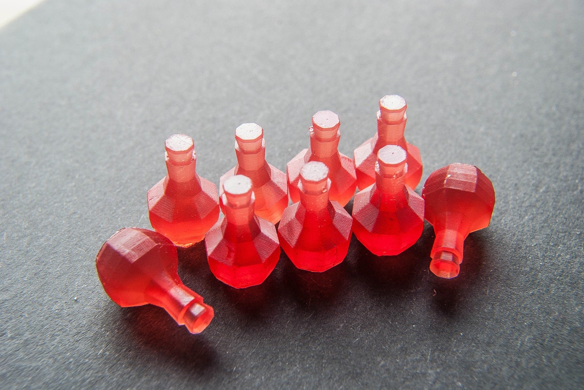 Hp Token Hp Potion Token Hp Tokens Life Tokens Mage Knight - Etsy