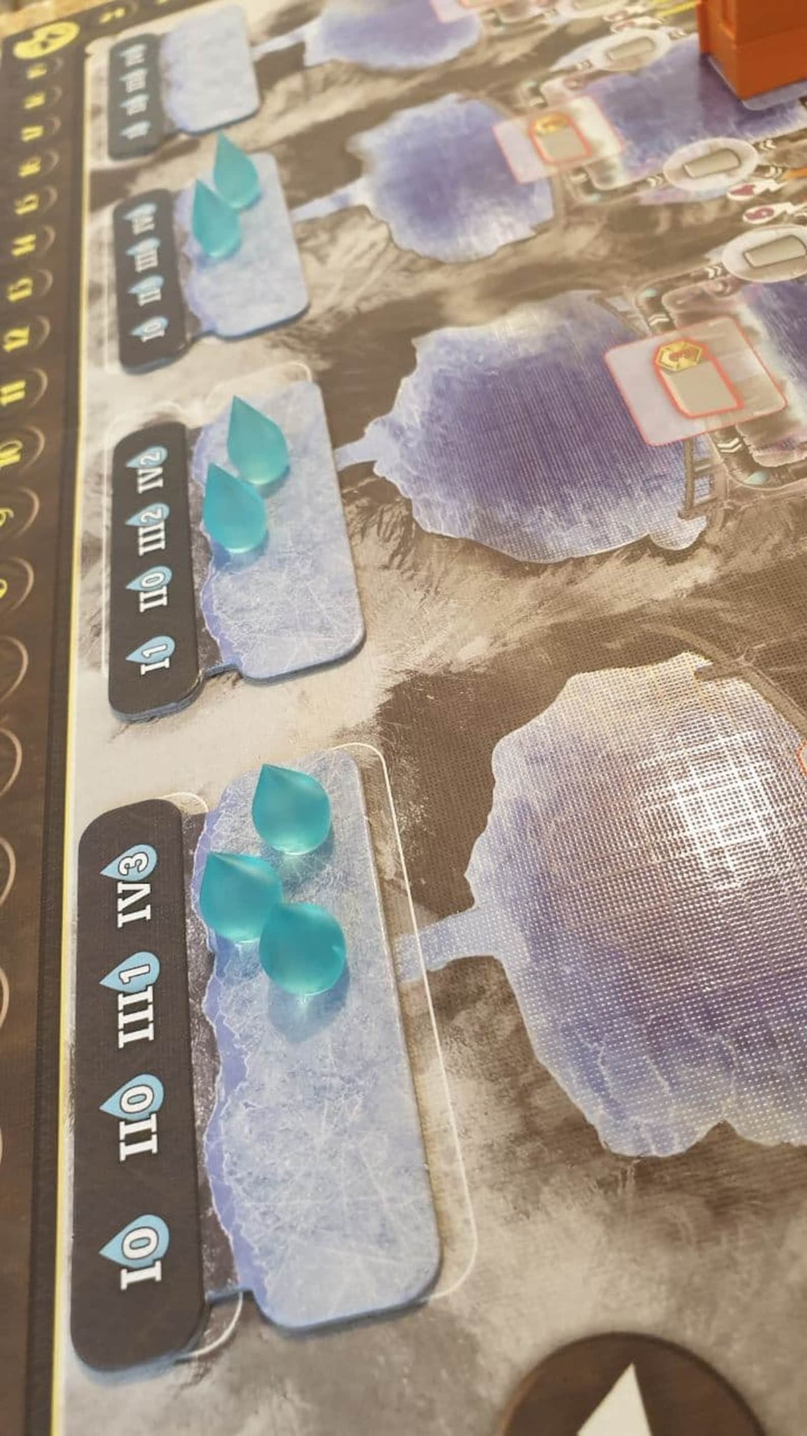 Water Token Water Tokens Board Game Token Barrage Token | Etsy UK