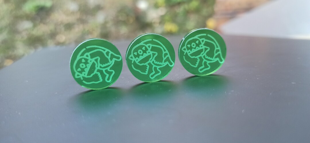 Enemy Token, Ogre Token, Orc Token, Board Game Token, Resource Token ...