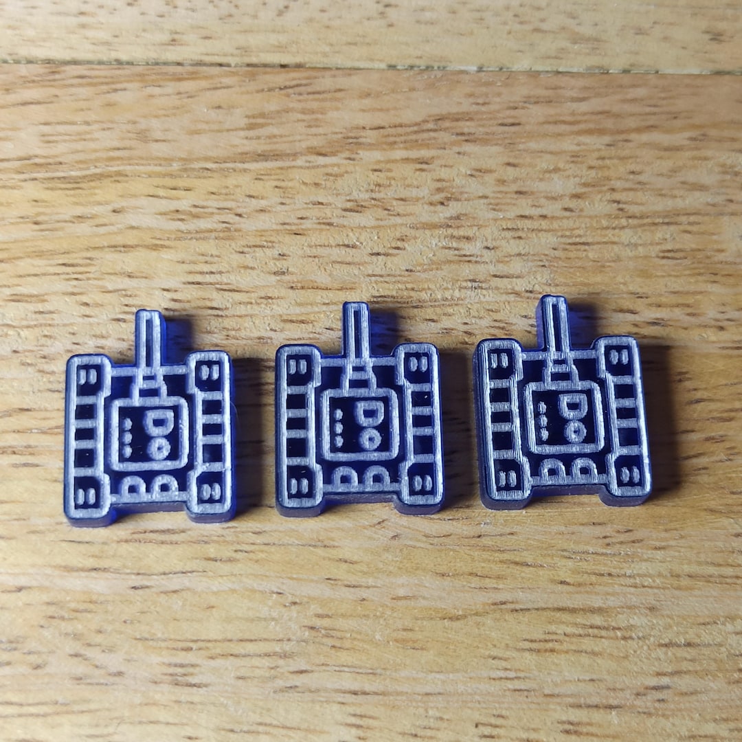 Tank Token, War Token, Board Game Token, Resource Token, Resource ...