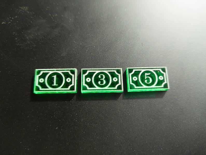 Money Tokens, Currency Tokens, Dollar Tokens, Panamax Tokens, Gold ...