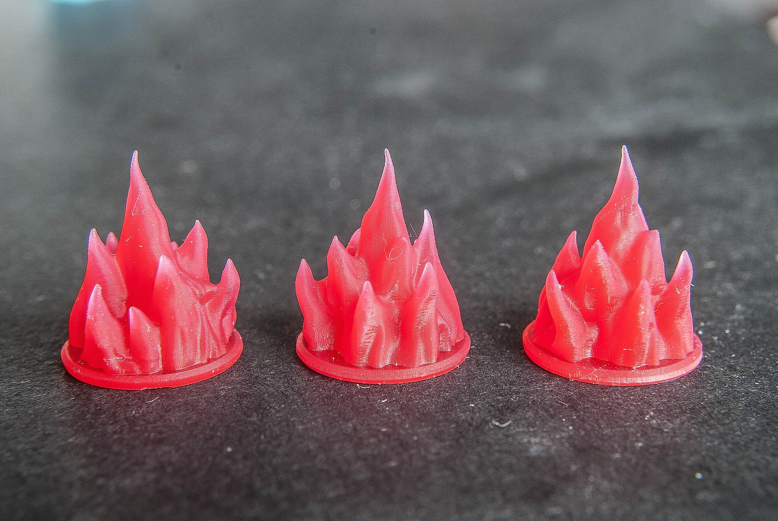 Fire Token, Fire Tokens, Board Game Token, Resource Token, Resource ...