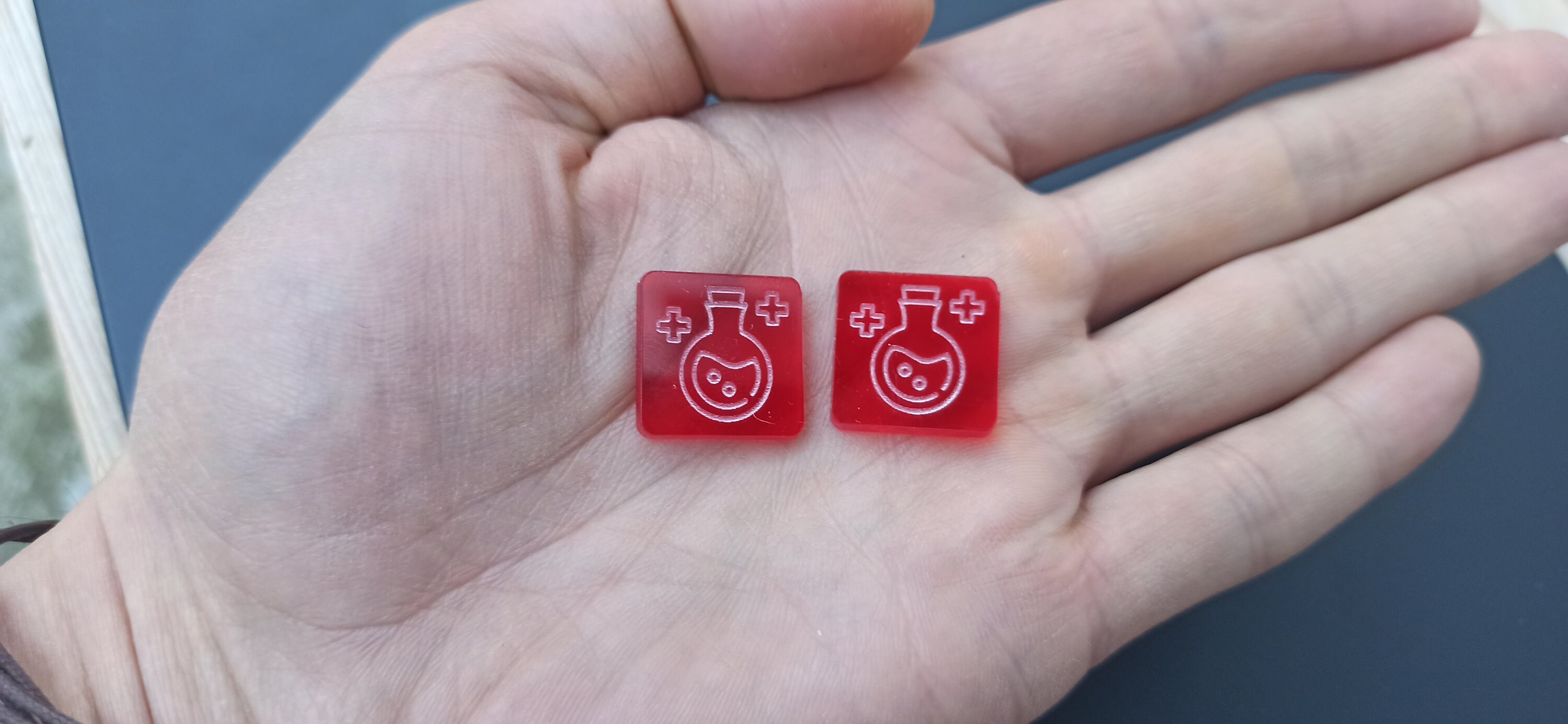 Hp Tokens Life Tokens Potion Token Board Game Token - Etsy