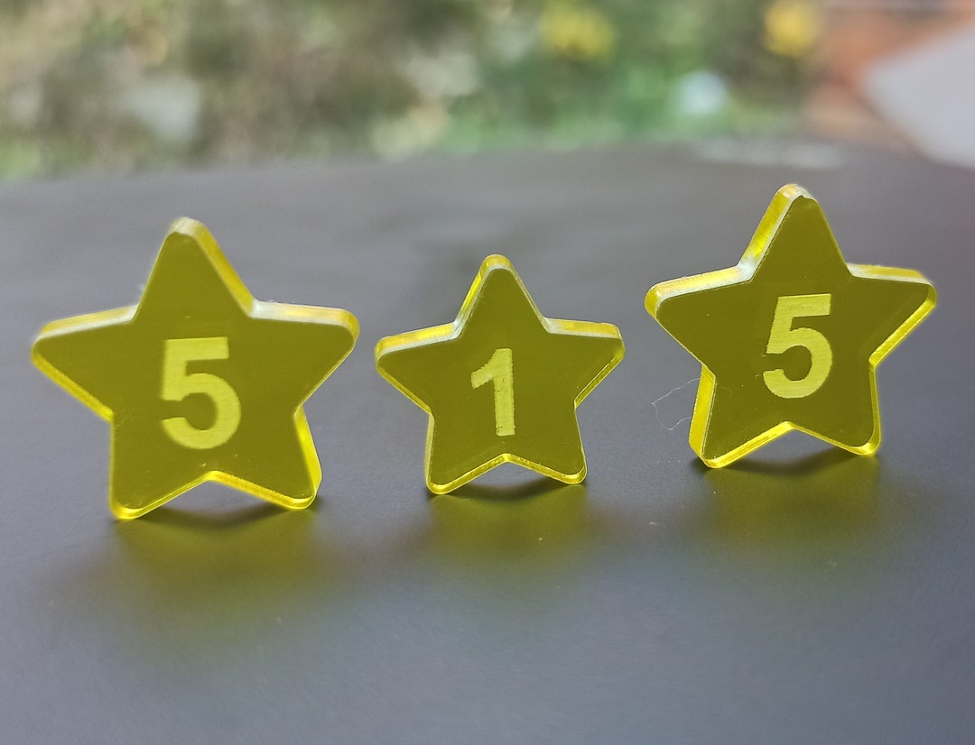 Experience Tokens, Experience Points, MTG Counter, Board Game Token ...