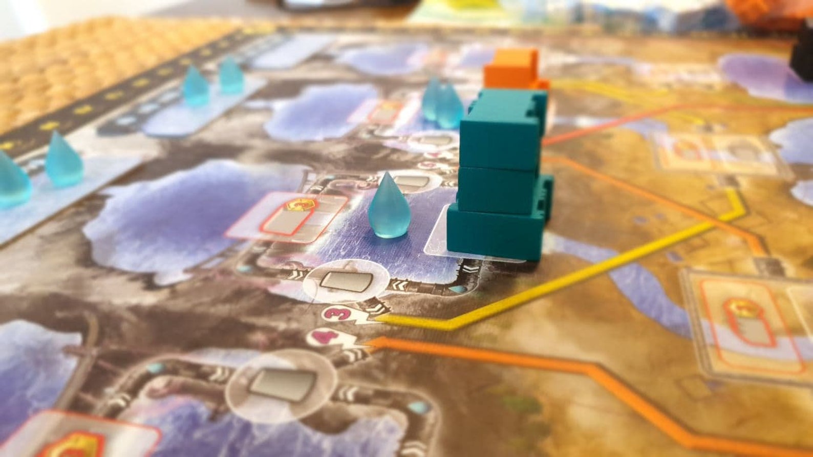 Water Token Water Tokens Board Game Token Barrage Token | Etsy UK