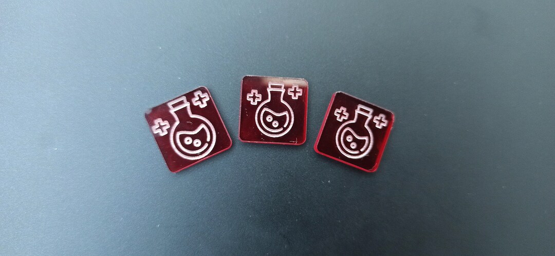 Hp Tokens, Life Tokens, Potion Token, Board Game Token, Resource Token ...