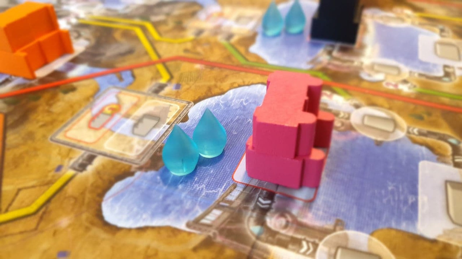 Water Token Water Tokens Board Game Token Barrage Token | Etsy UK