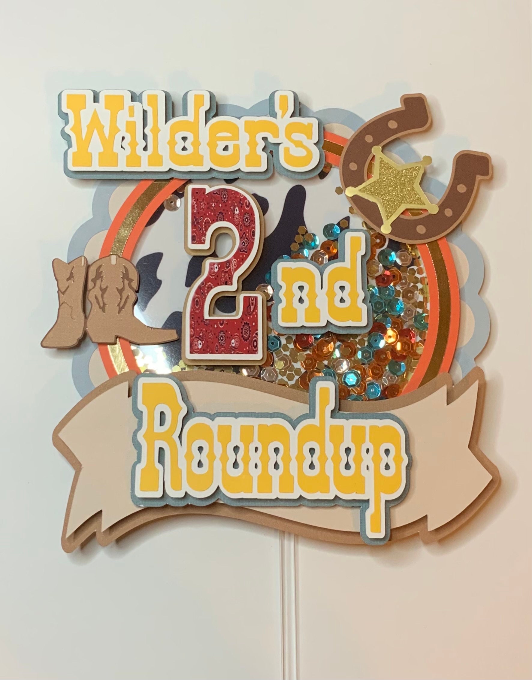 Cowboy Cake Topper, Cowboy Theme Cake Topper, Vaquero Theme ...