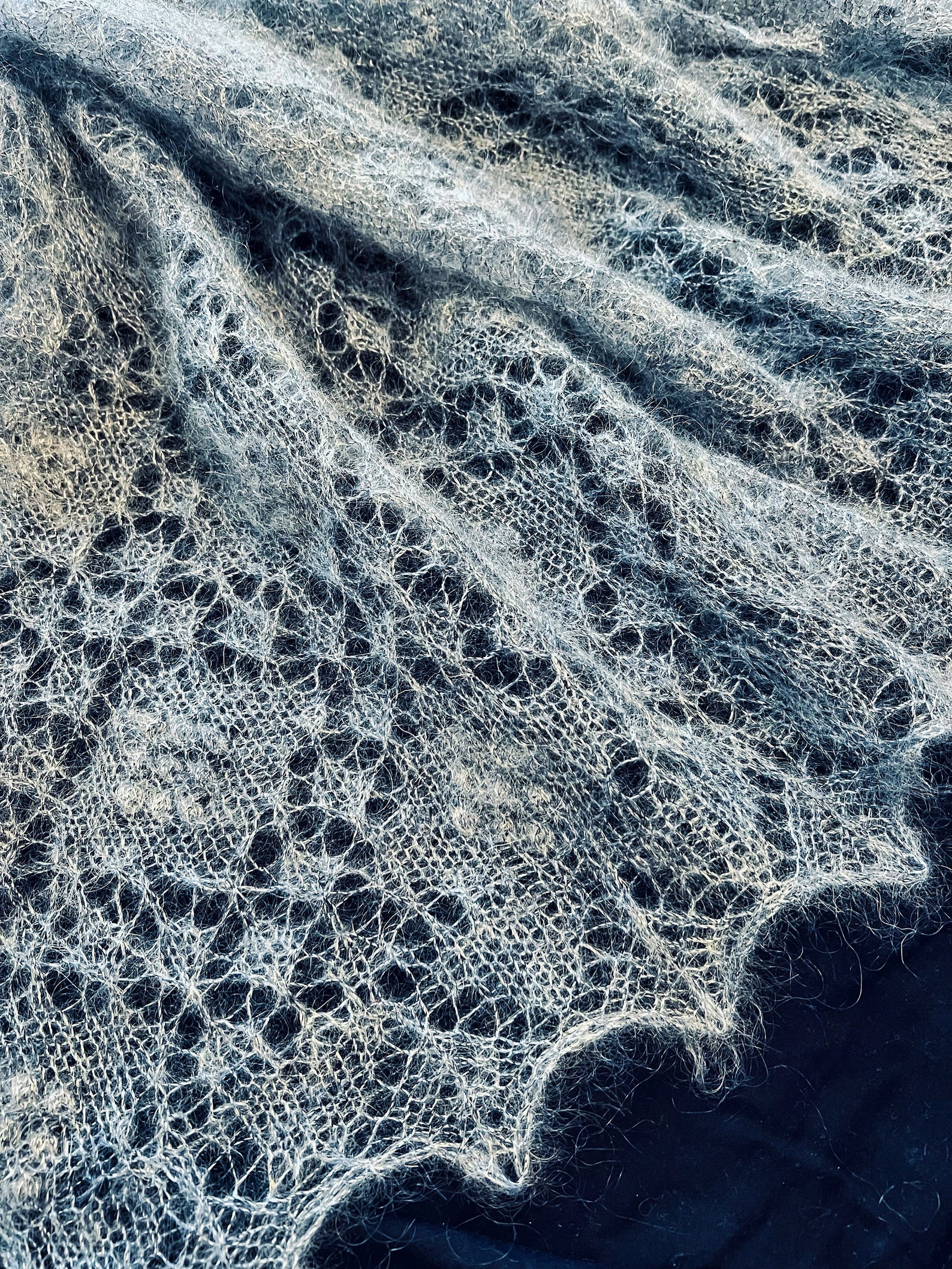 Beautiful Hand Knit Lace Shawl, Wedding Luxury Kidsilk Lace Bridal ...