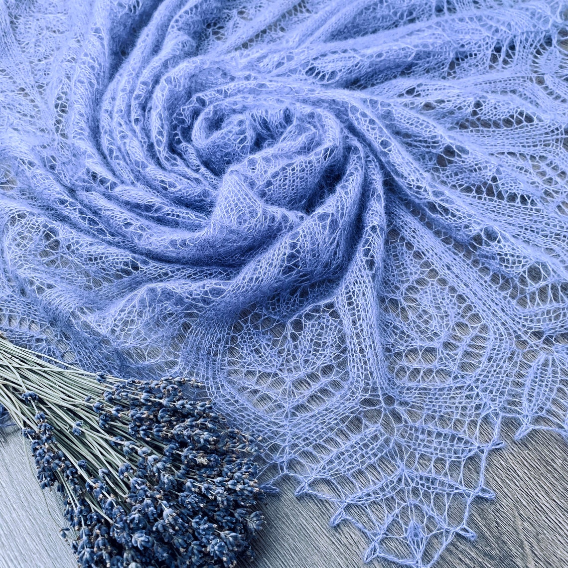 Beautiful hand knit lace shawl wedding luxury kidsilk bridal | Etsy