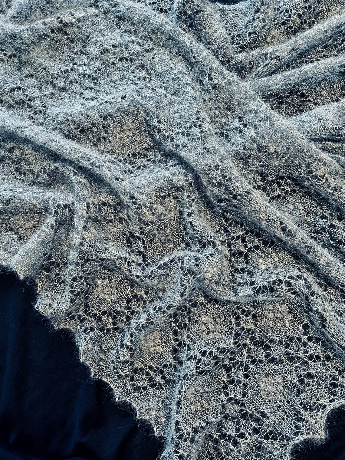 Beautiful Hand Knit Lace Shawl, Wedding Luxury Kidsilk Lace Bridal ...