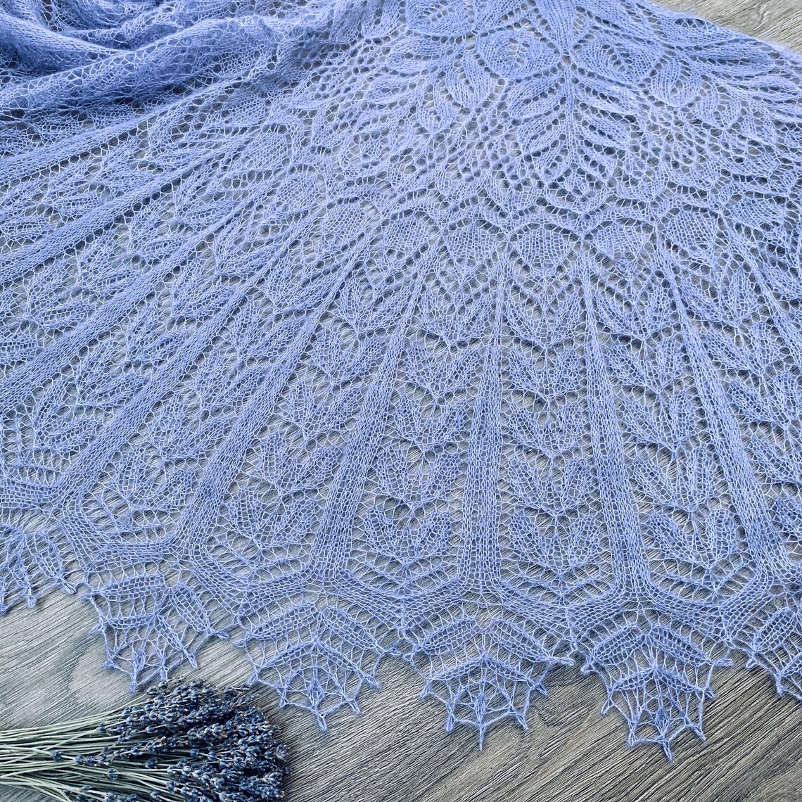 Beautiful Hand Knit Lace Shawl Wedding Luxury Kidsilk Bridal | Etsy