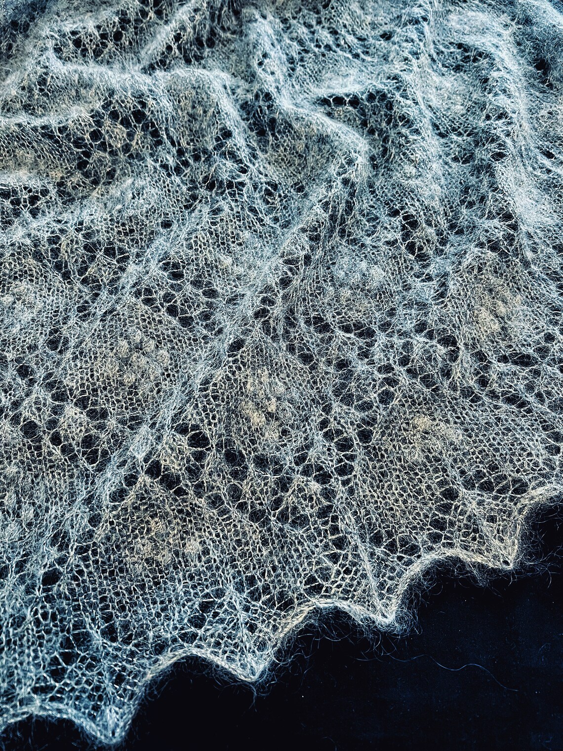 Beautiful Hand Knit Lace Shawl, Wedding Luxury Kidsilk Lace Bridal ...