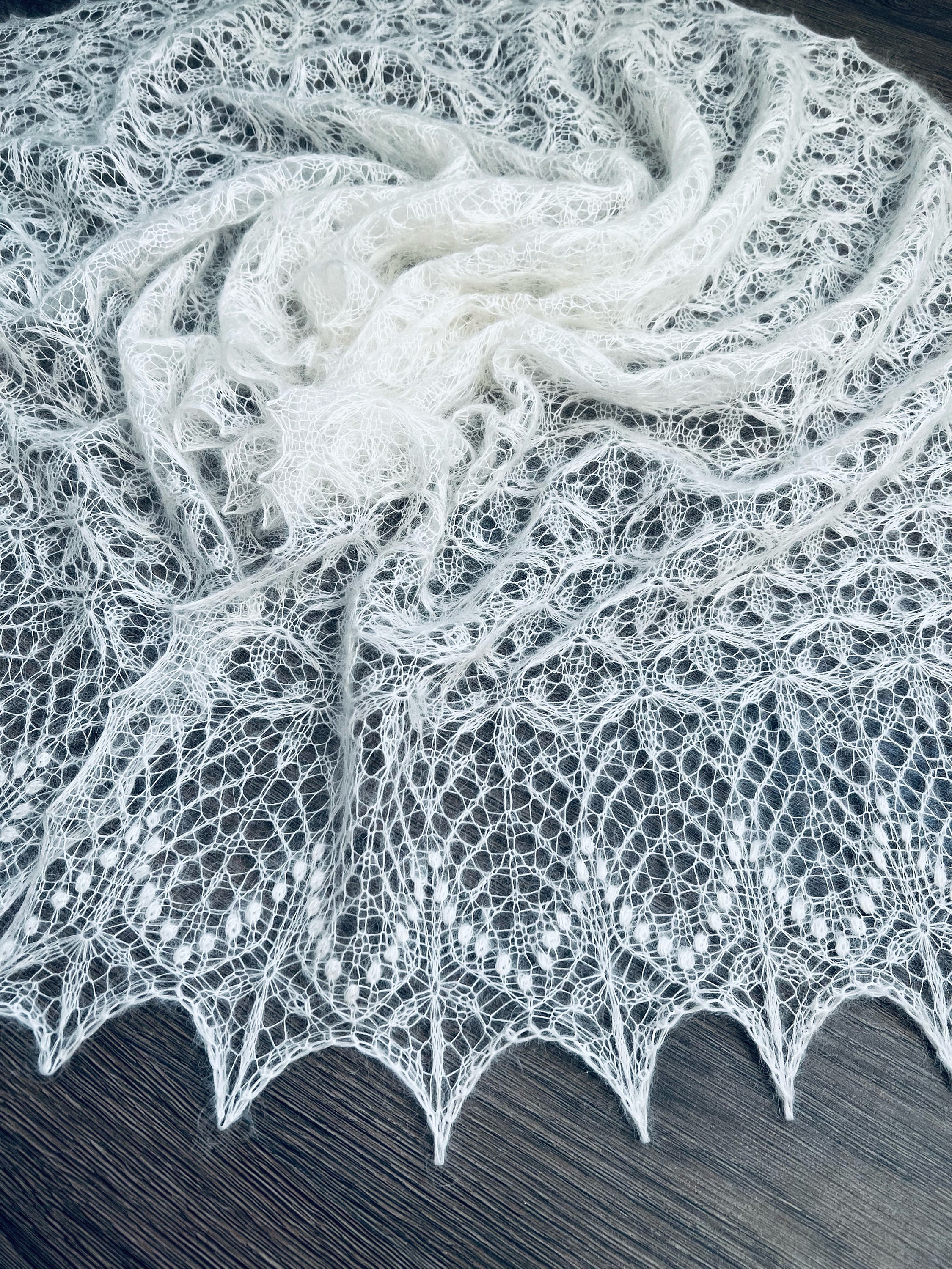 Beautiful Hand Knit Lace Shawl, Wedding Luxury Kidsilk Lace Bridal ...