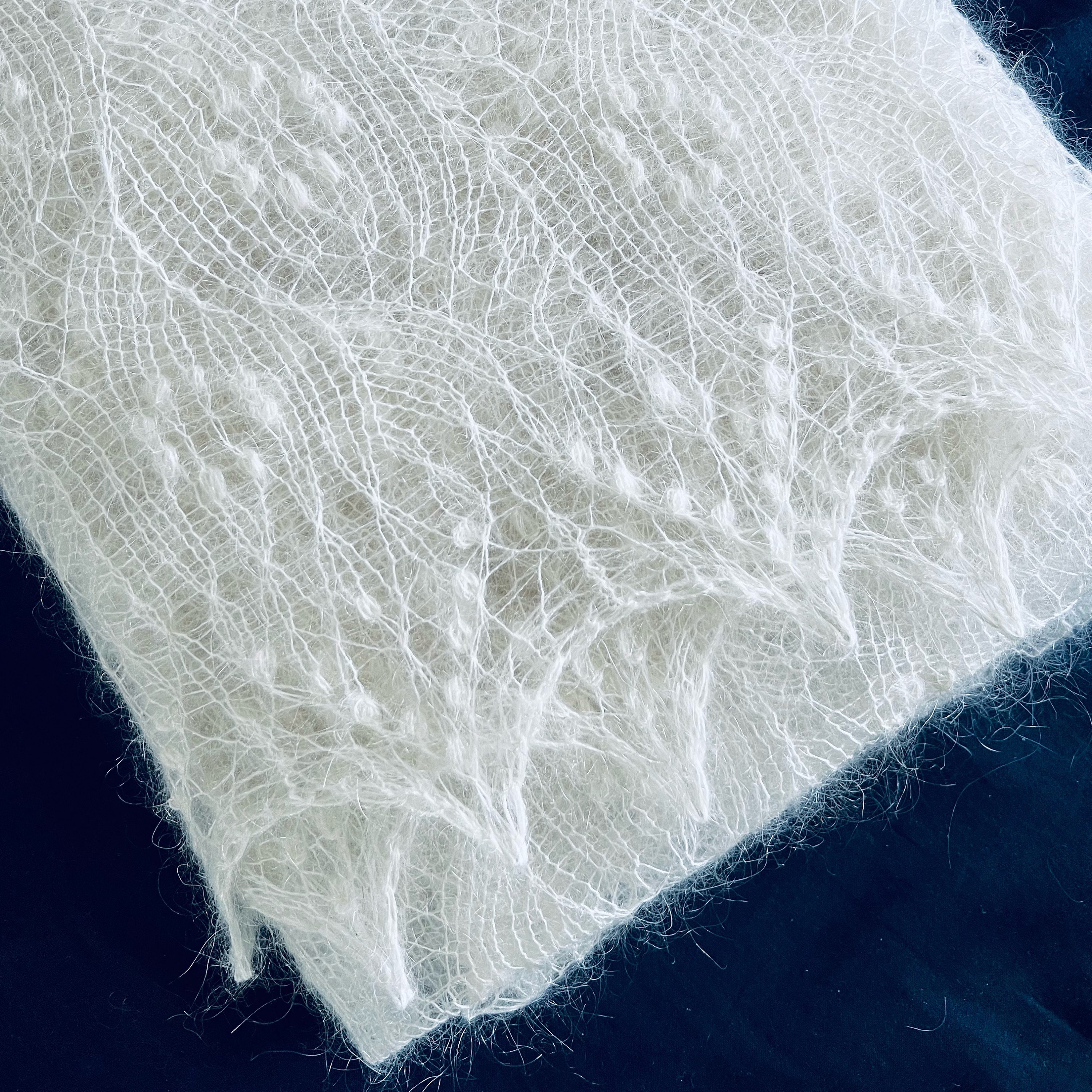 Beautiful Hand Knit Lace Shawl, Wedding Luxury Kidsilk Lace Bridal ...