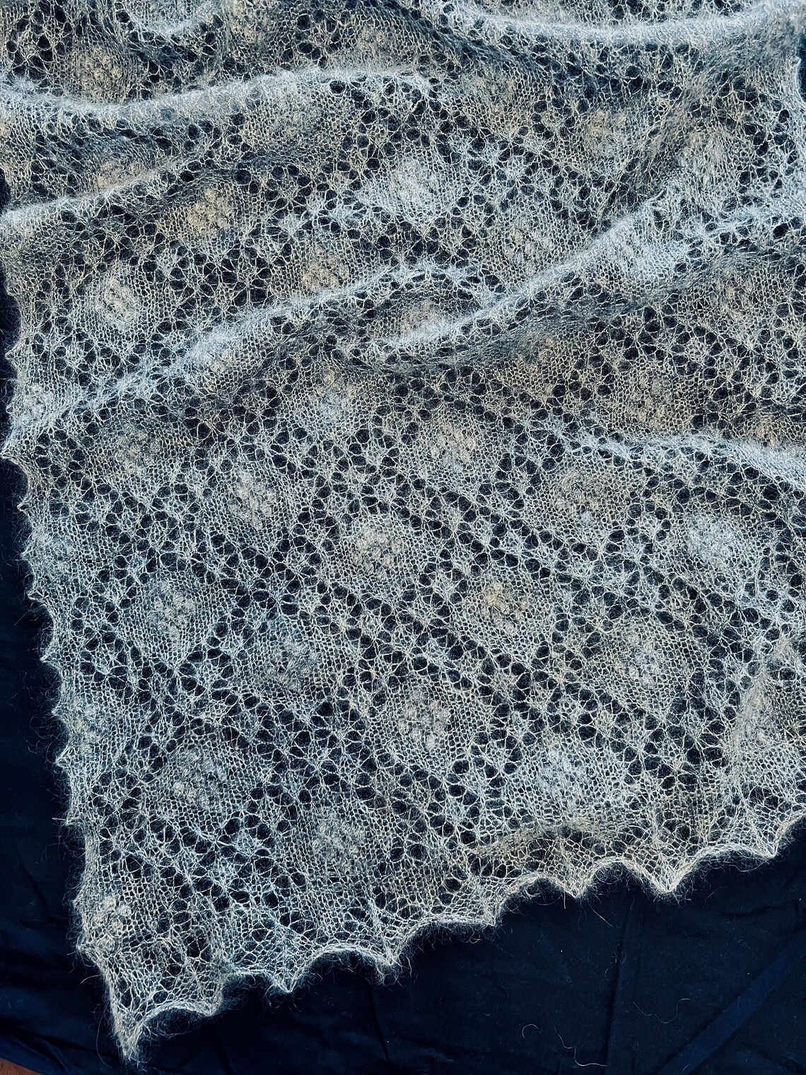 Beautiful Hand Knit Lace Shawl, Wedding Luxury Kidsilk Lace Bridal ...