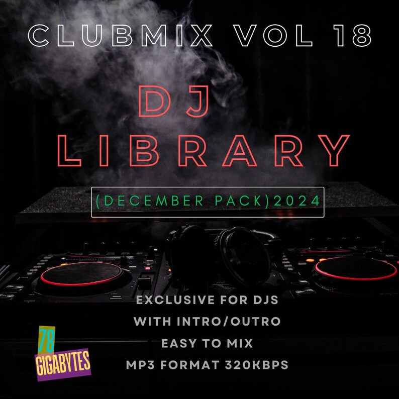 DJ Library Vol 18 - Etsy