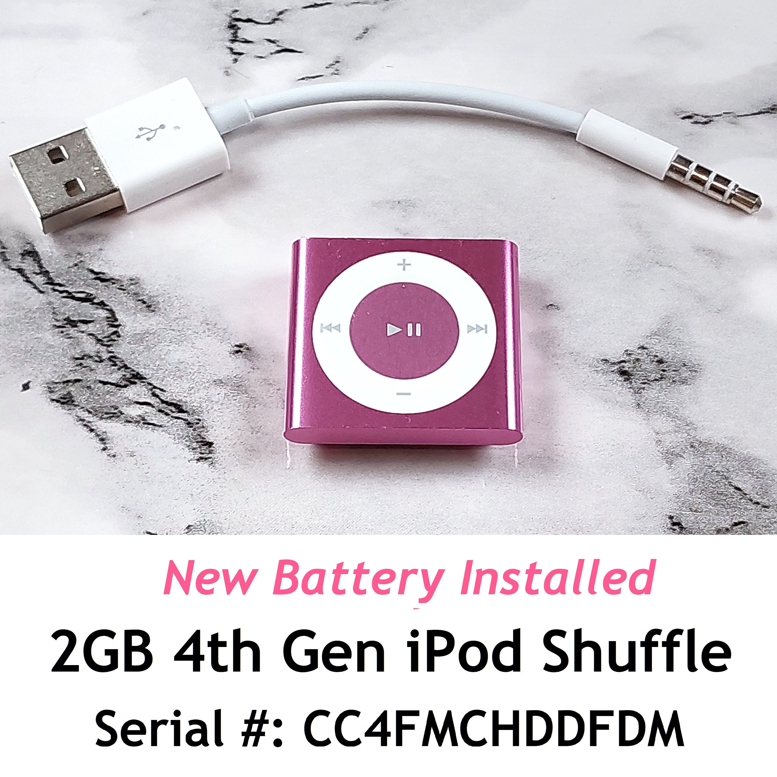 Ipod Shuffle Pink 5th Generation