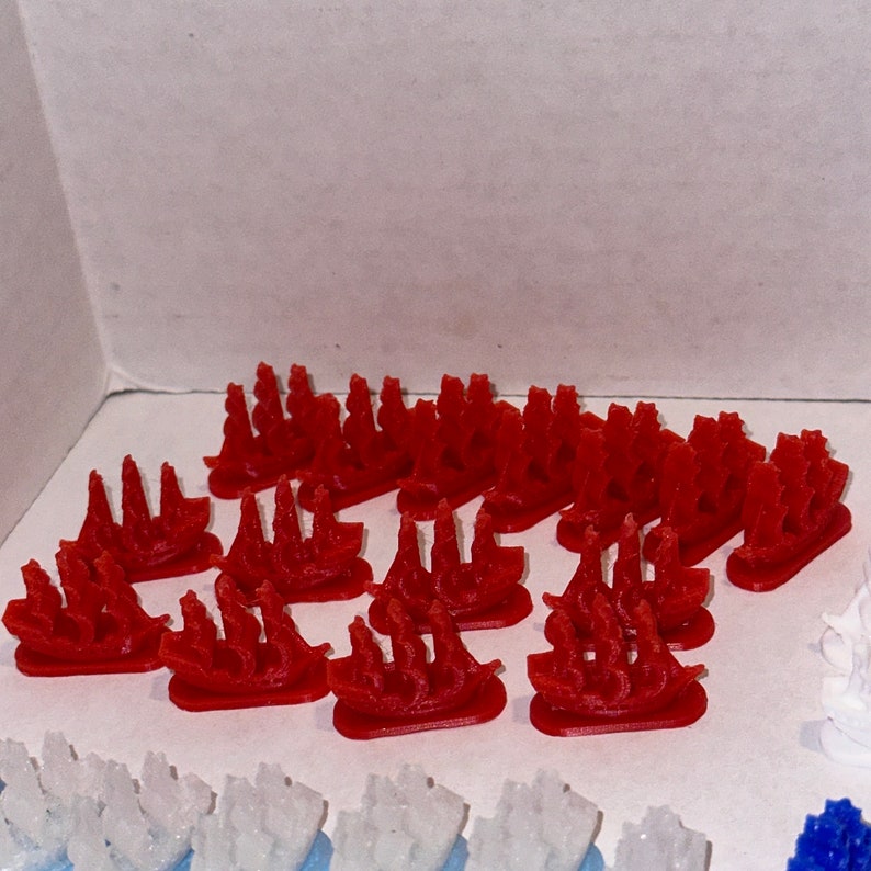 3D Printed Replacement Pieces for Settlers of Catan Seafarers Edition ...