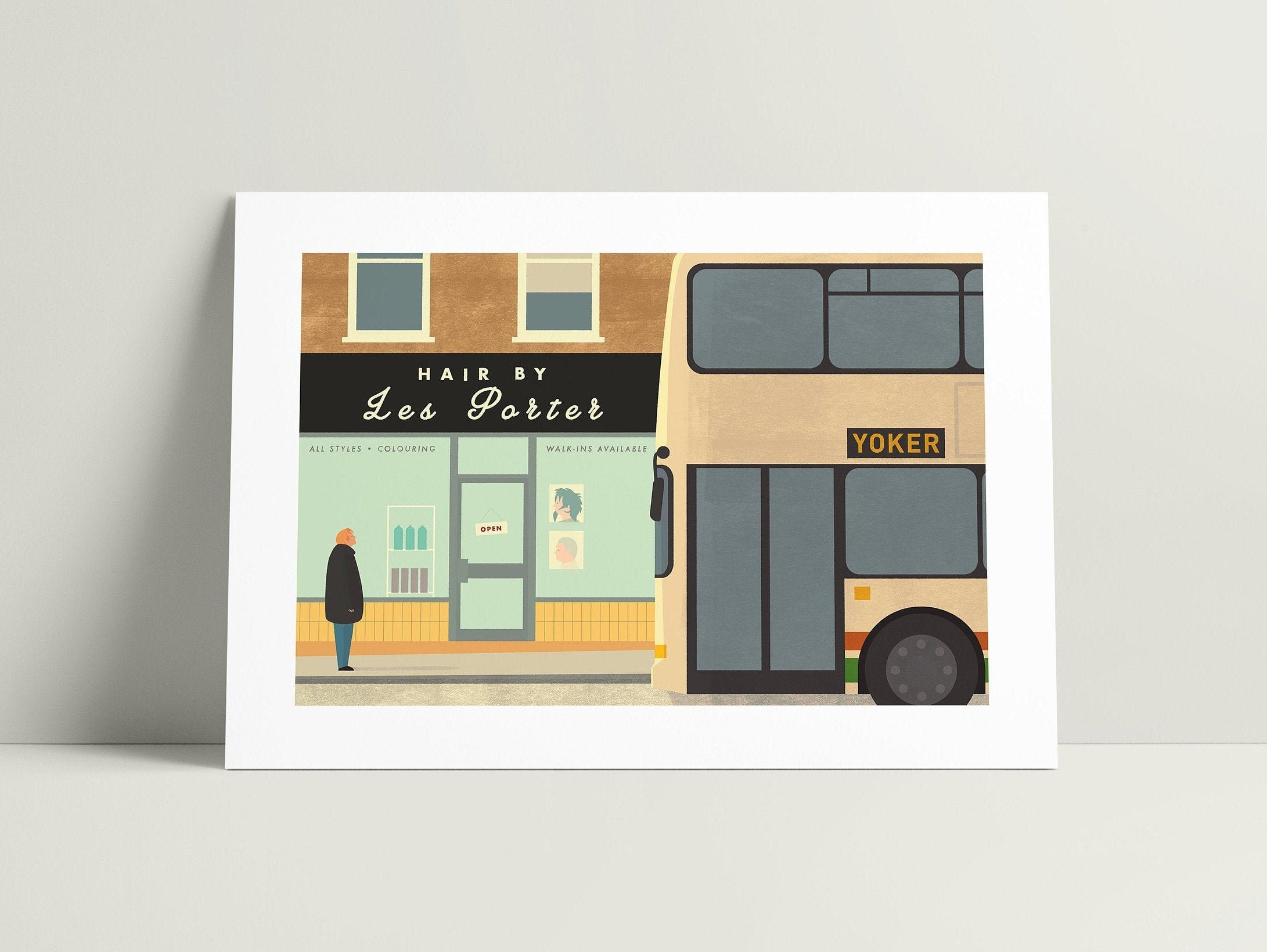 Limmy's Show Dee Dee Went to Yoker Glasgow Illustration - Etsy UK