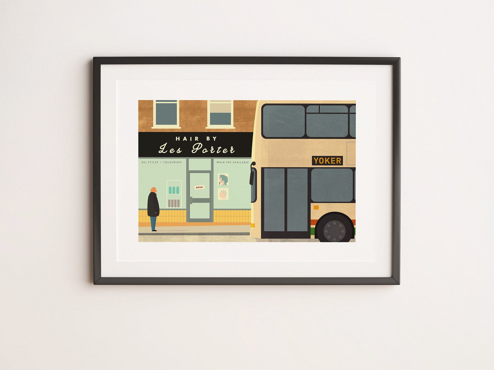 Limmy's Show Dee Dee went to Yoker Glasgow Illustration. | Etsy