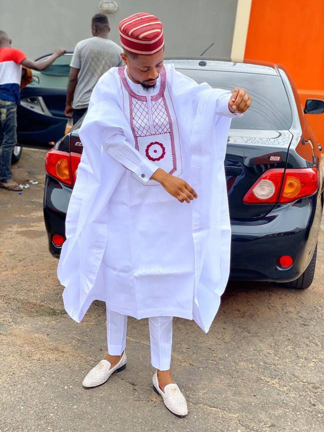 Item 0118 _trending African Agbada/ 3 Piece Set/wedding Suit/prom Dress ...