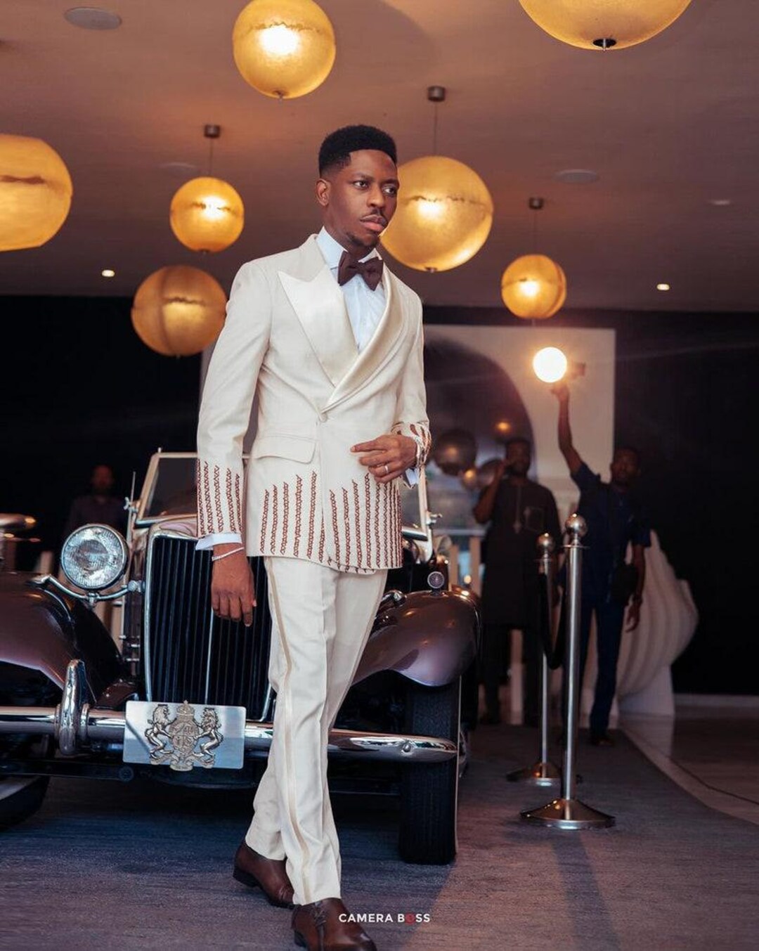 Unique Men Ceremonial Suit/2 Piece Set/african Men Clothing/wedding ...