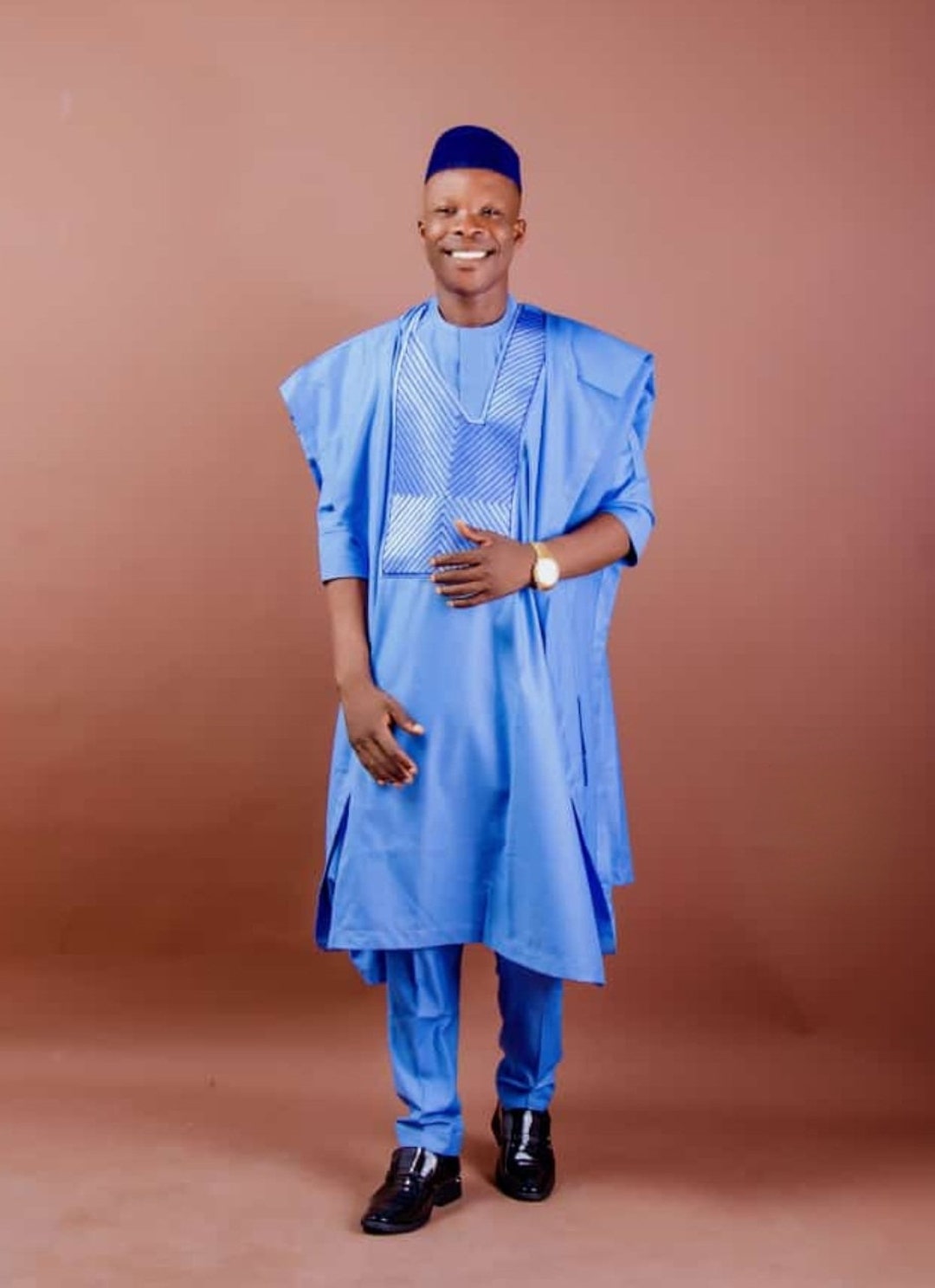 Ashabi African Men Agbada/ 3 Piece Set/ Men's Fashion/ Handmade ...