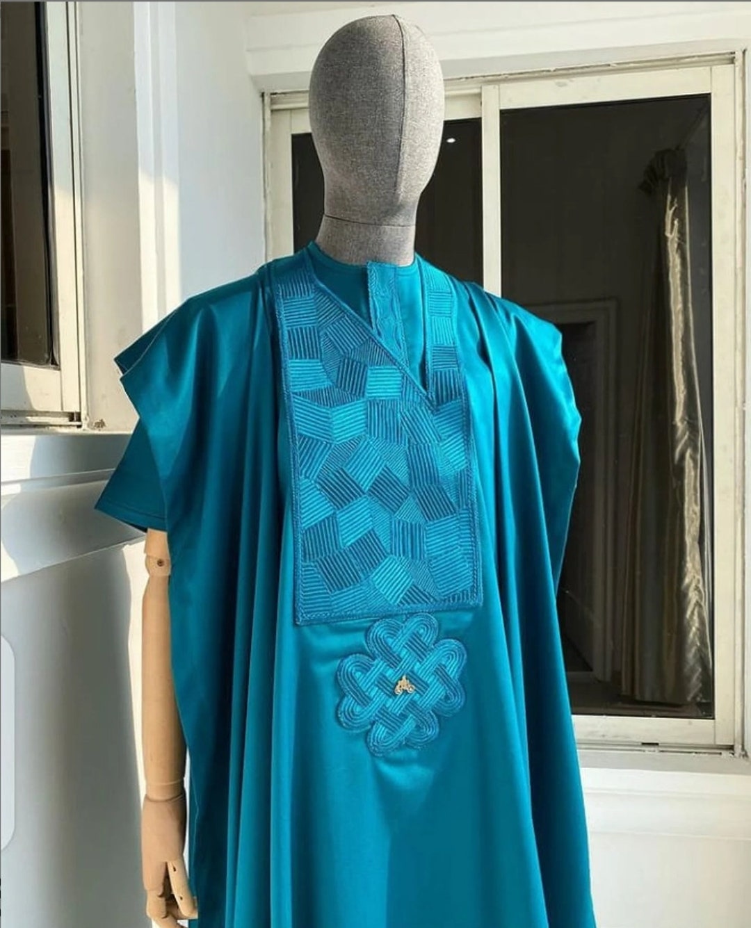 Debo African Men Clothing/men's Agbada Wear/3 Piece Set/wedding Suit ...