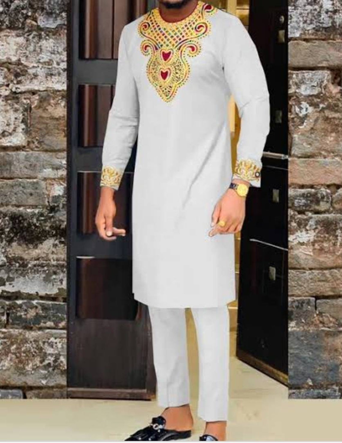 Item 025 _ Seun African Men Suit/senator Wear/african - Etsy