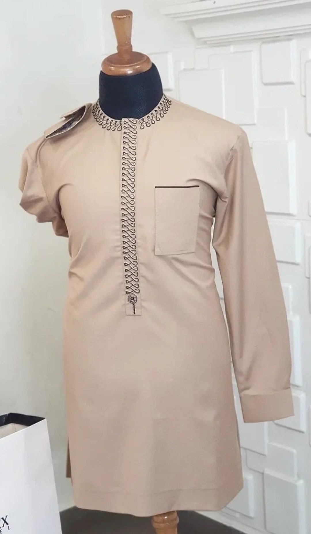 Ayan African Men's Suit: Cotton Senator Wear, Prom Outfit - Etsy