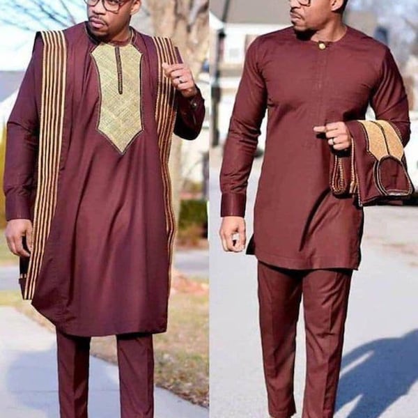 Traditional Nigeria Wear Men - Etsy