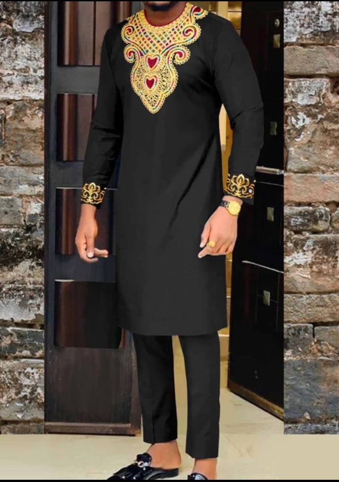 Item 025 _ Seun African Men Suit/senator Wear/african Clothing/african ...
