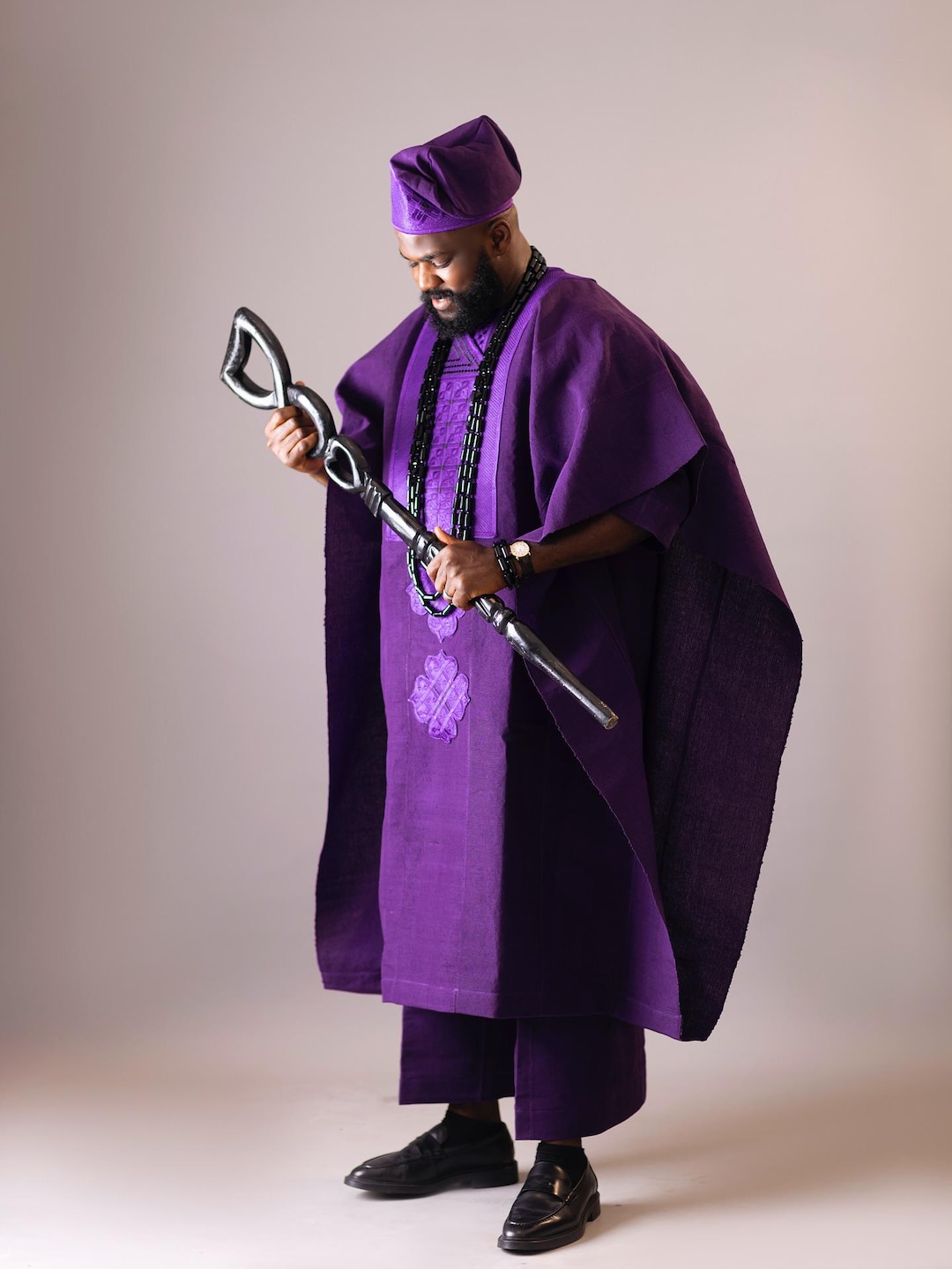 Bespoke African Agbada 4-piece Set: Handmade Wedding Suit - Etsy