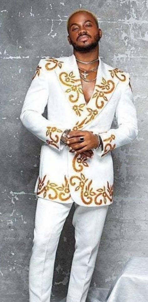 Designer African Men Suit/custom Suit - Etsy