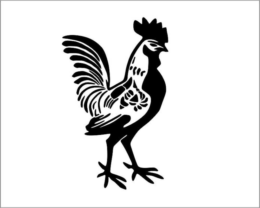 Rooster, Clip Art, Download File, Svg, Eps, Dxf, Png, Free for ...