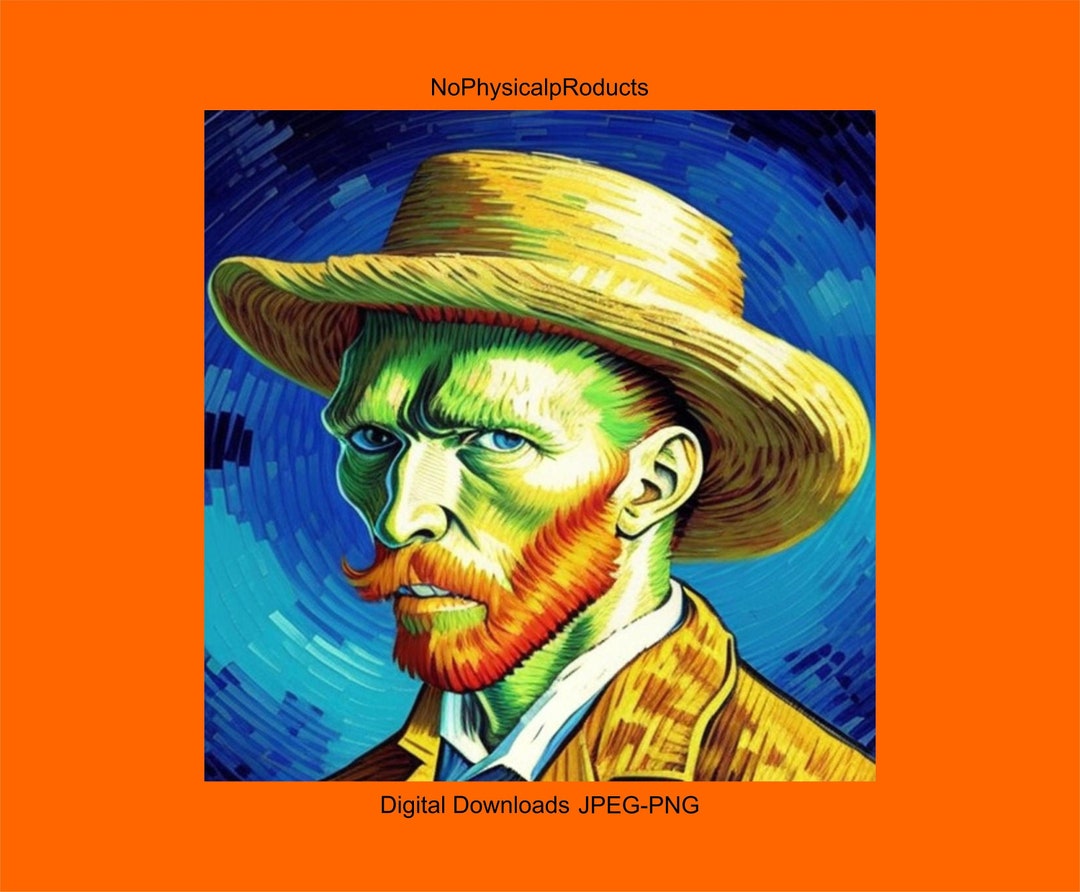 Van Gogh Clipart Avatar - Etsy