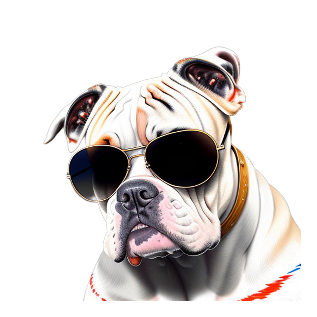 American Bulldog Clipart Avatar Digital Download X 5 Pictures - Etsy