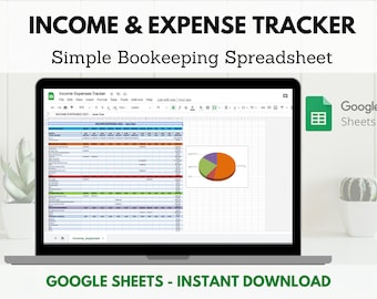 Income and Expense Tracker | Etsy